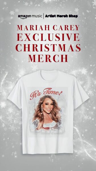 Unboxing Mariah Carey’s Limited Edition Christmas T-Shirts in Amazon
