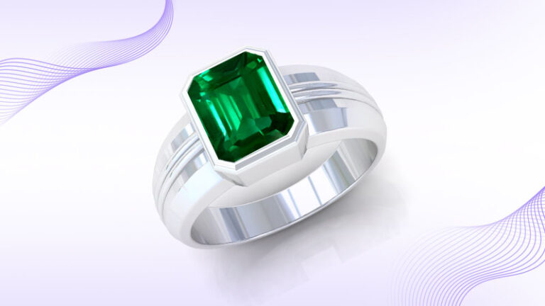 Top 3 Ring Settings for Men’s Emerald Rings | Fashonation