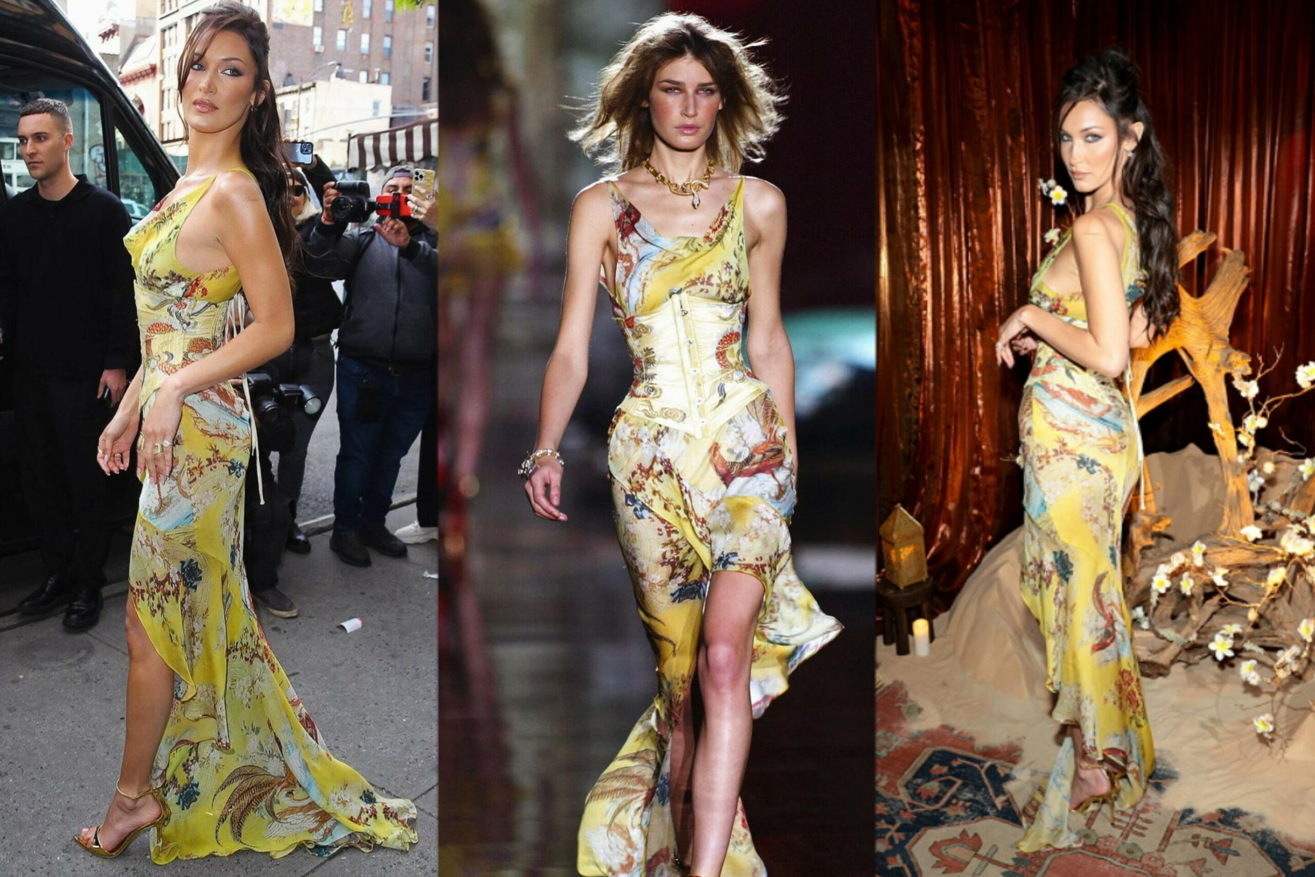 Vintage Glamour: The Iconic Bella Hadid Vintage Aesthetic Look at the ...