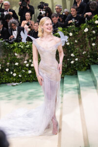 Elle Fanning and Tyla Stole the Show in a Balmain Couture Custom Gown ...