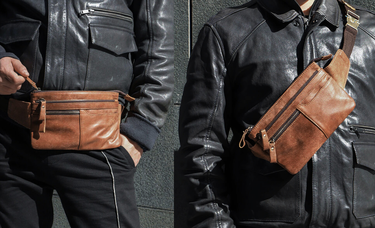 Best Leather Fanny Packs For Men | Fashonation