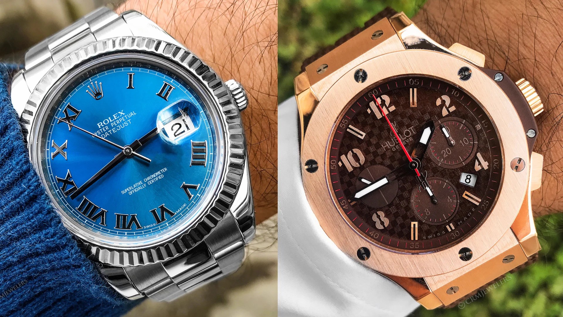 Comparing Watches From The Brands Rolex and Hublot | Fashonation