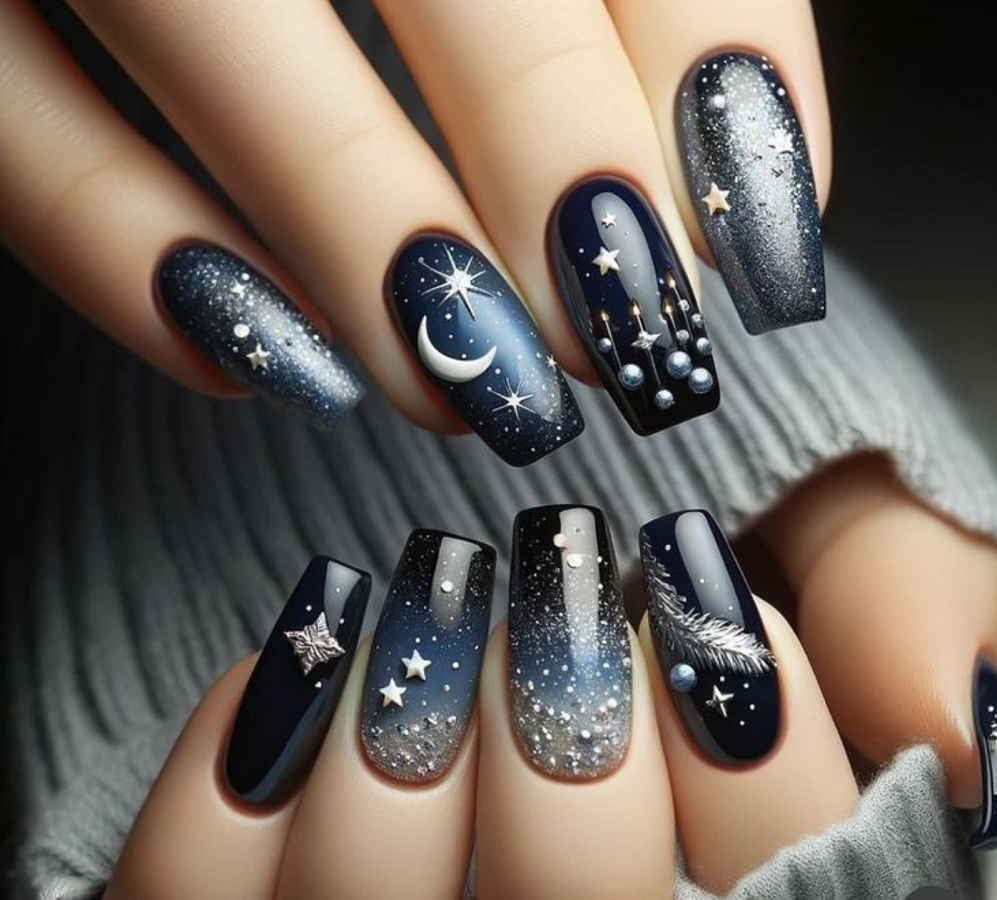7 Cute Trending Black Nail Designs And Ideas To Try This Season: Take A ...