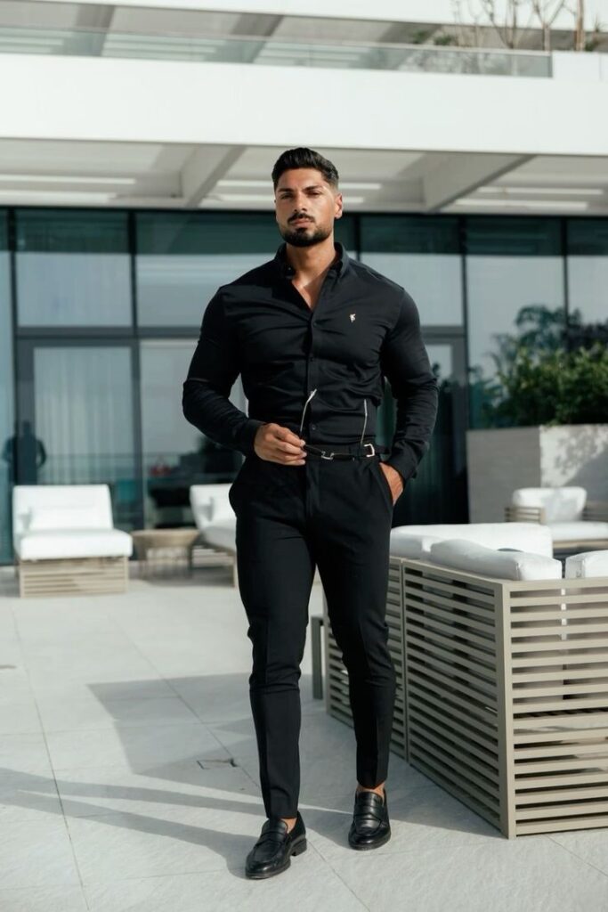 How to Wear Matrix-Inspired Monochrome Suits for Men: From Runway to ...