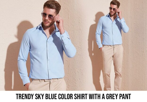 Top 10 Blue Shirt And Pants Combination for Men | Fashonation