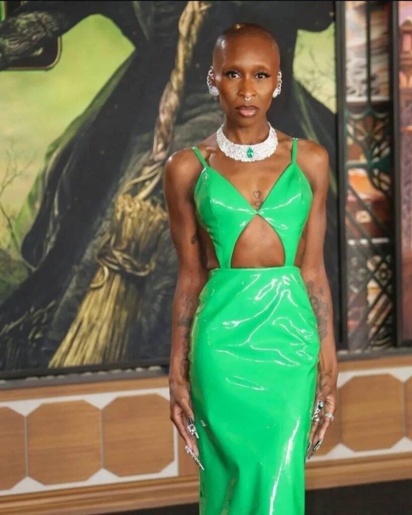 Cynthia Erivo Wows in Emerald Ensemble at “Wicked” Los Angeles Premiere: Must-See Fashion Moment ...