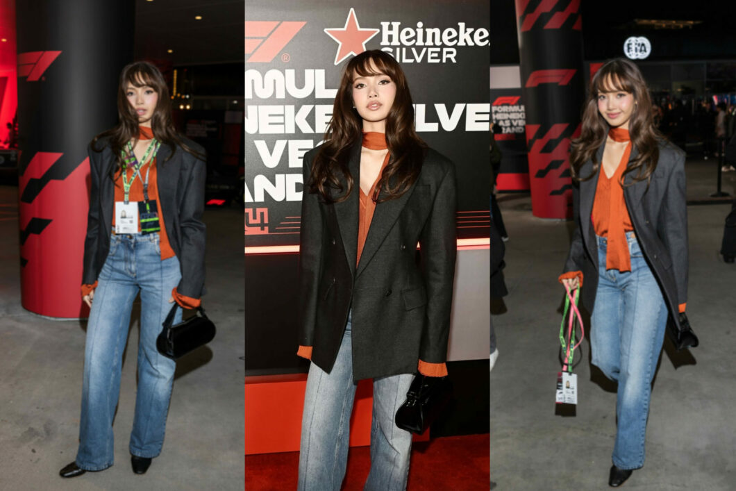 Blackpink Lisa Shines in Ferrari and Louis Vuitton at the F1 Grand Prix ...