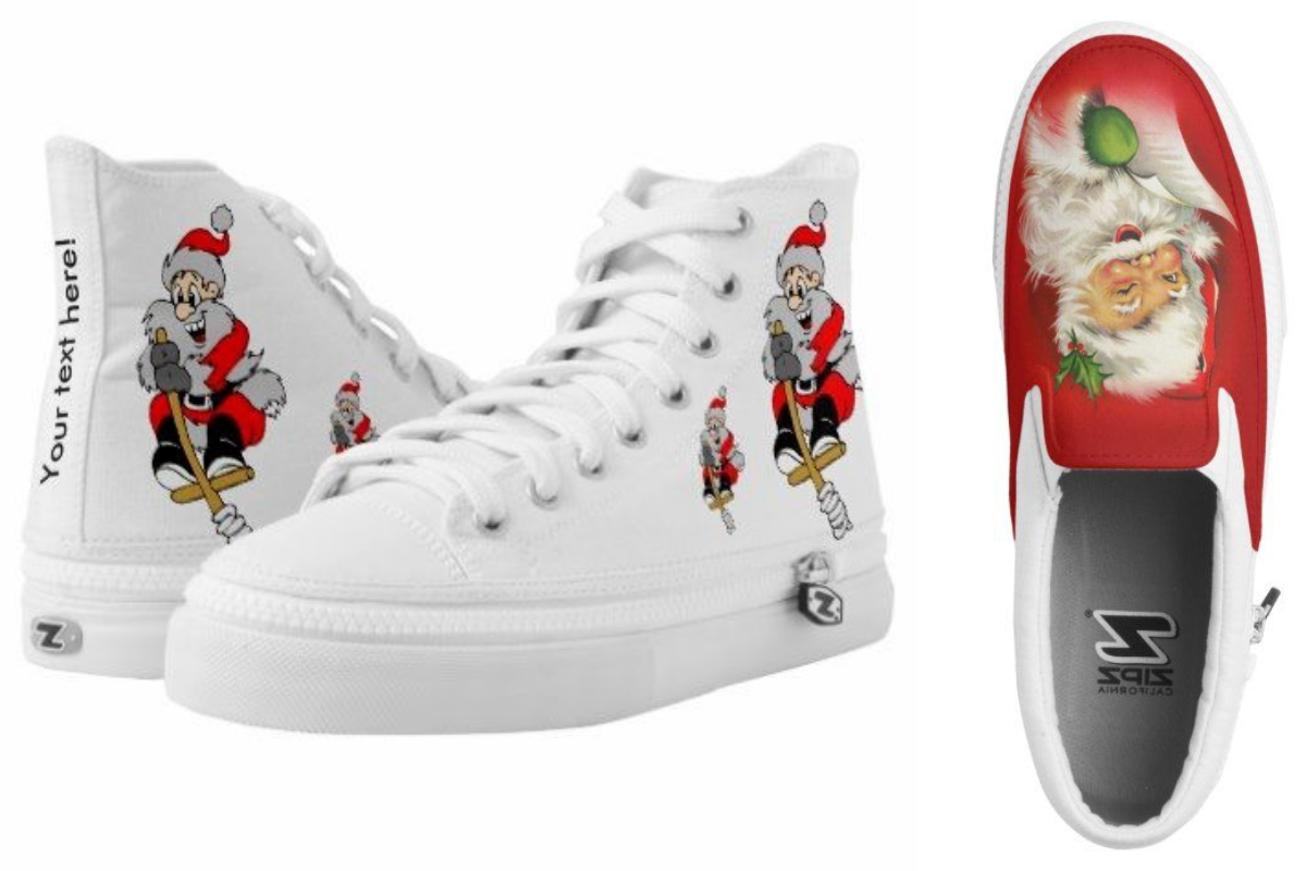 15 Exclusive Santa Claus Sneakers to Rock This Season