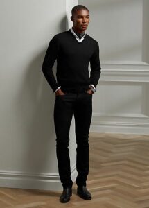 The Ultimate Guide to Wearing V-Necks: Casual to Formal Styling Ideas ...