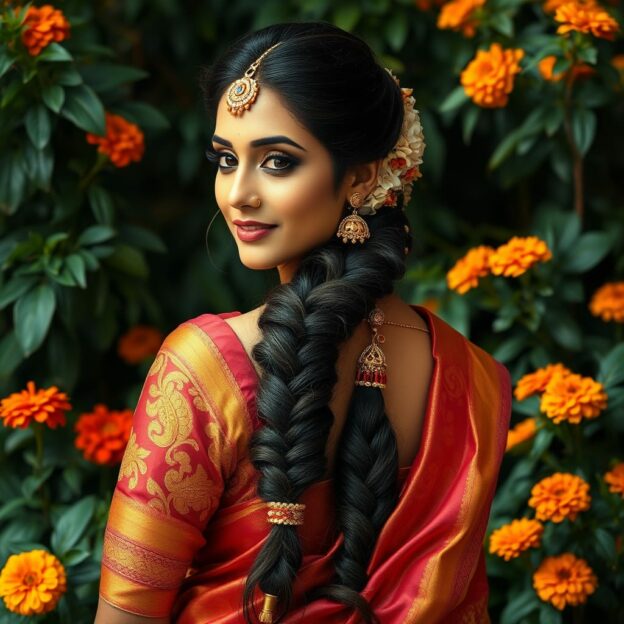 Indian Classical Hair Designs: Timeless Elegance | Fashonation