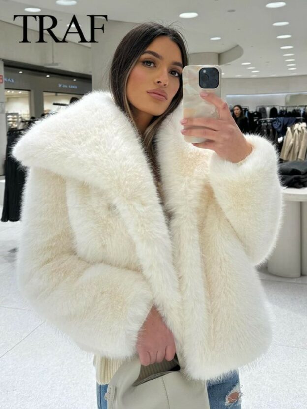 15 Stunning White Faux Fur Coats to Elevate Your Look