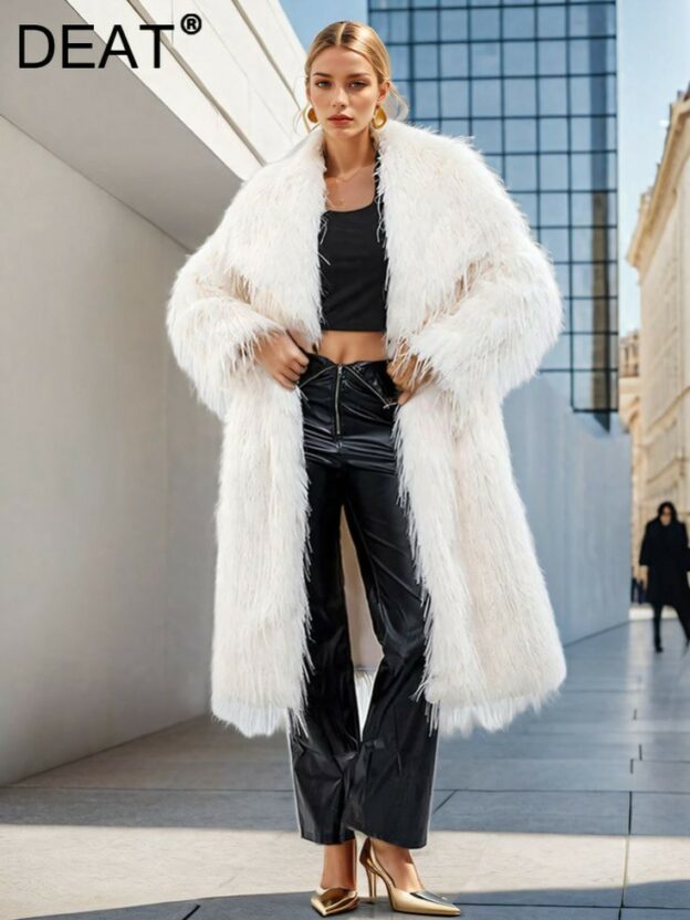 15 Stunning White Faux Fur Coats to Elevate Your Look