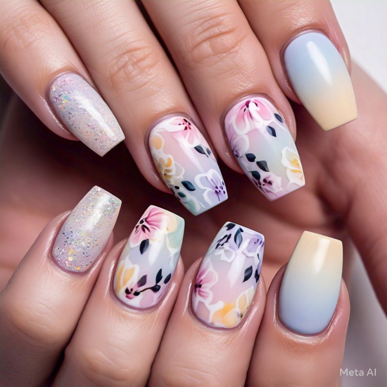 Glitter Fade Nails: The Perfect Sparkly Gradient for Every Occasion ...
