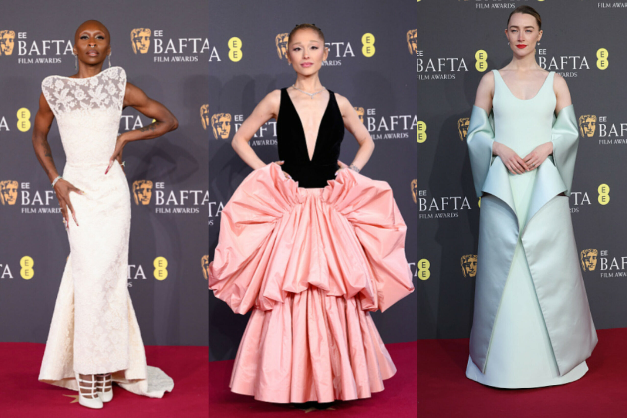 Ariana Grande, Saoirse Ronan, and Cynthia Erivo in Louis Vuitton Light ...