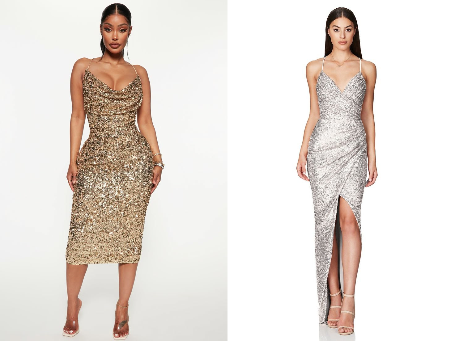 Gold or Silver: Which Sequined Dress Should You Choose? | Fashonation