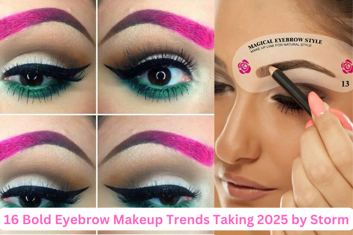16 Bold Eyebrow Makeup Trends Taking 2025 by Storm