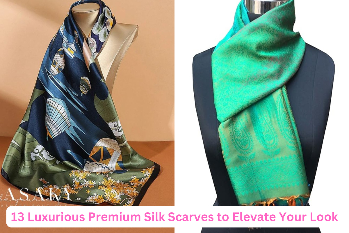 14 Luxurious Premium Silk Scarves to Elevate Your Look