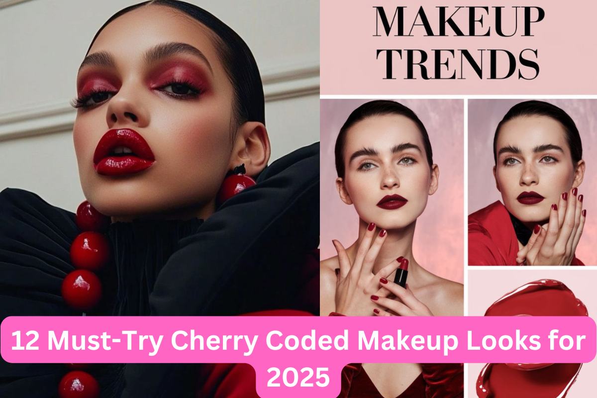 12 Must-Try Cherry Coded Makeup Looks for 2025