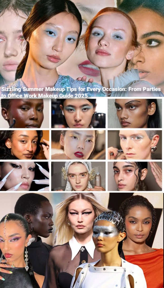Summer Makeup Tips for Every Occasion: From Parties to Office Work ...