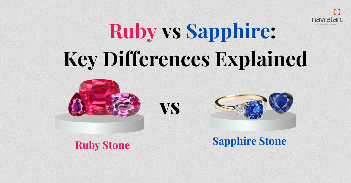 Ruby vs Sapphire: Key Differences Explained | Fashonation