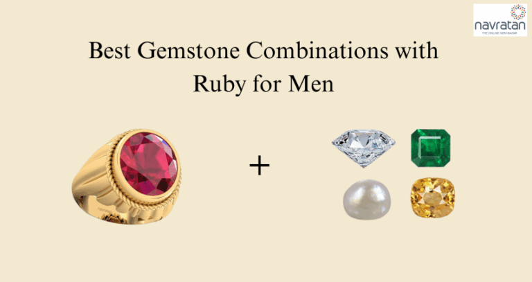 Best Gemstone Combinations with Ruby for Men | Fashonation