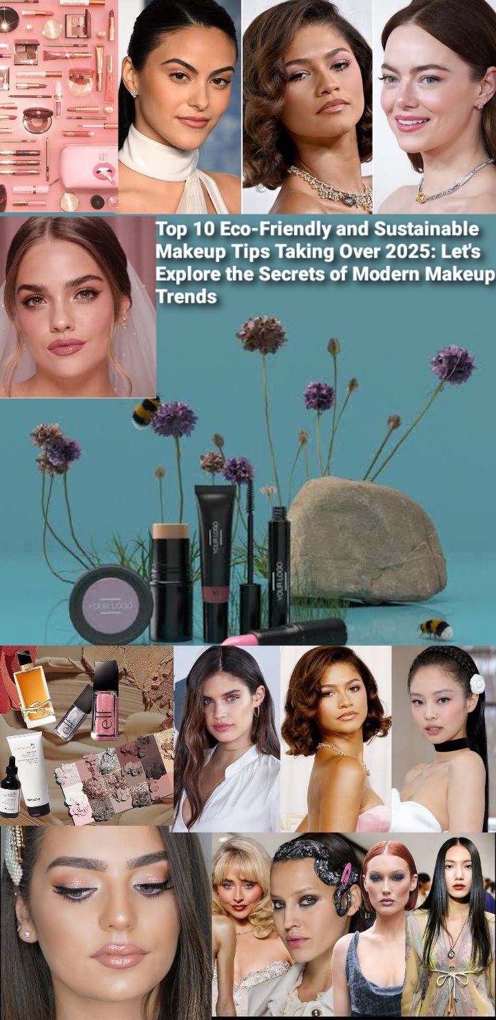 Top 10 Eco-Friendly and Sustainable Makeup Trends Taking Over 2025: Let ...