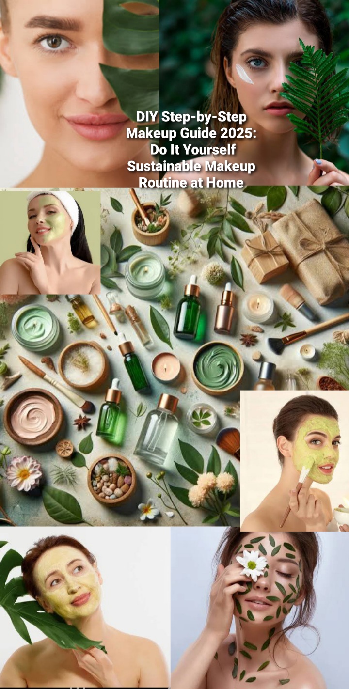DIY Step-by-Step Makeup Guide 2025: Do It Yourself Sustainable Makeup ...