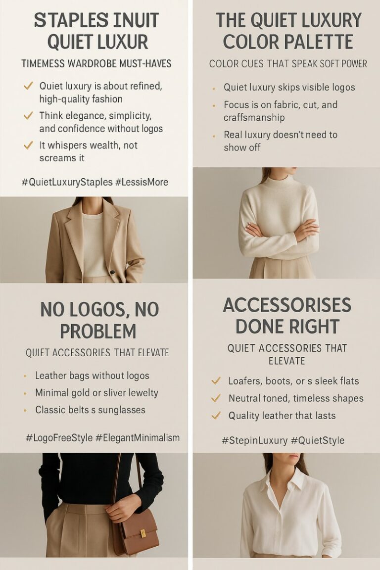 15 Game-Changing Quiet Luxury Dress Code Secrets