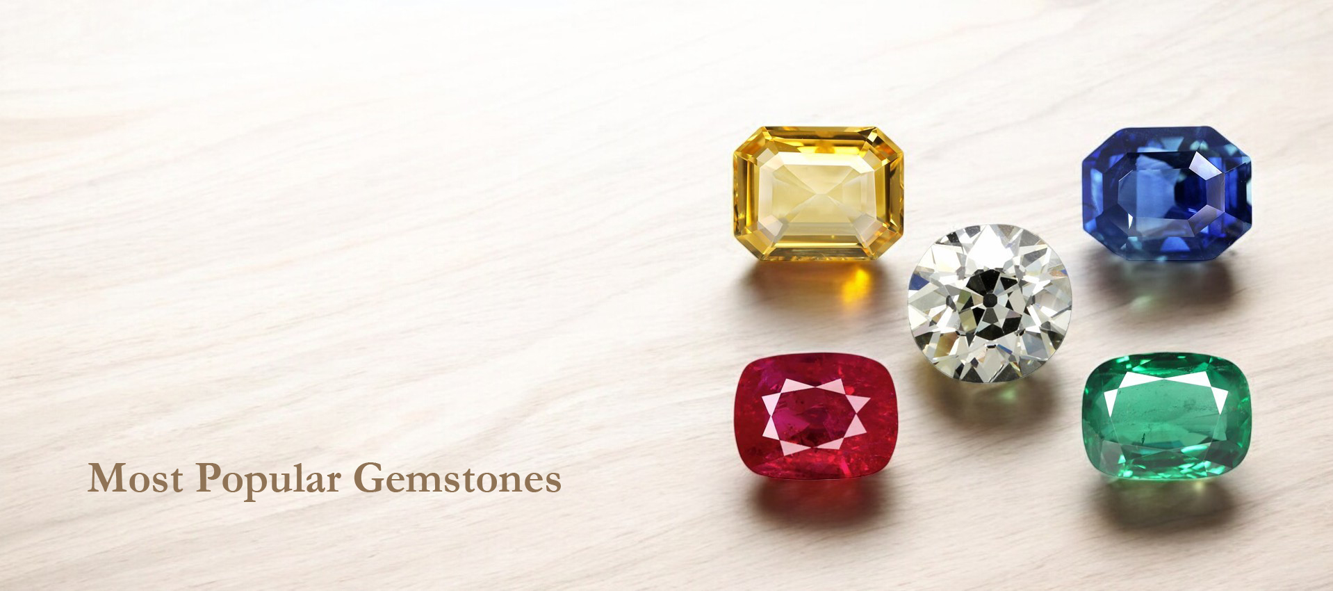 Top 4 Gemstones: Ruby, Emerald, Sapphire & More | Fashonation