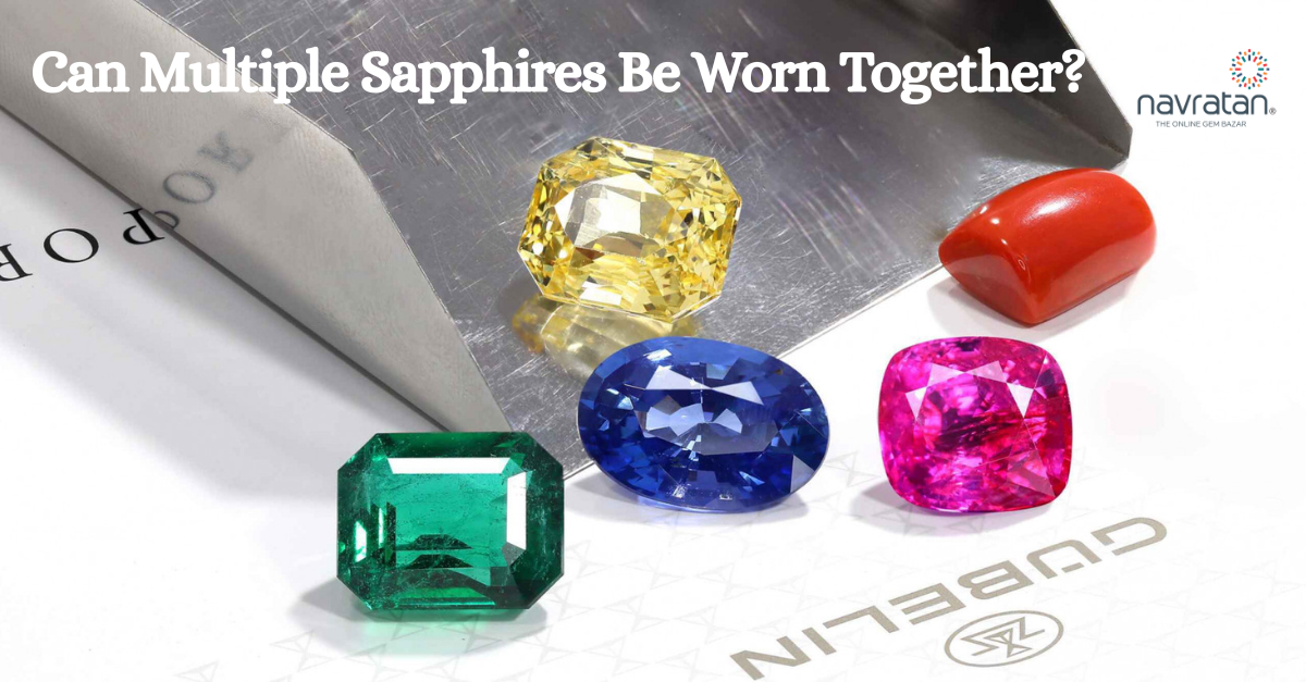 Can Multiple Sapphires Be Worn Together? | Fashonation