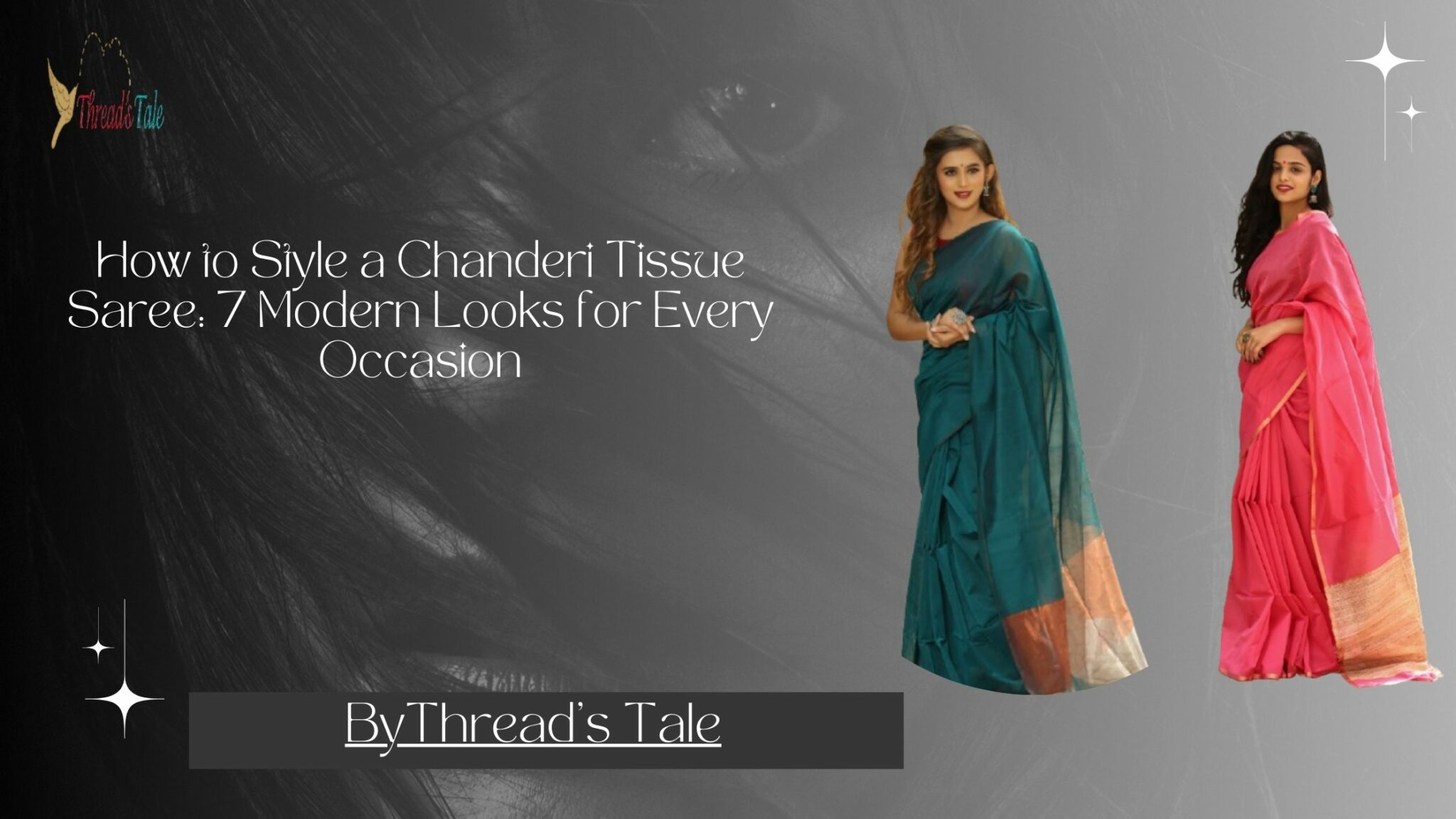 How to Style a Chanderi Tissue Saree: 7 Modern Looks for Every Occasion ...