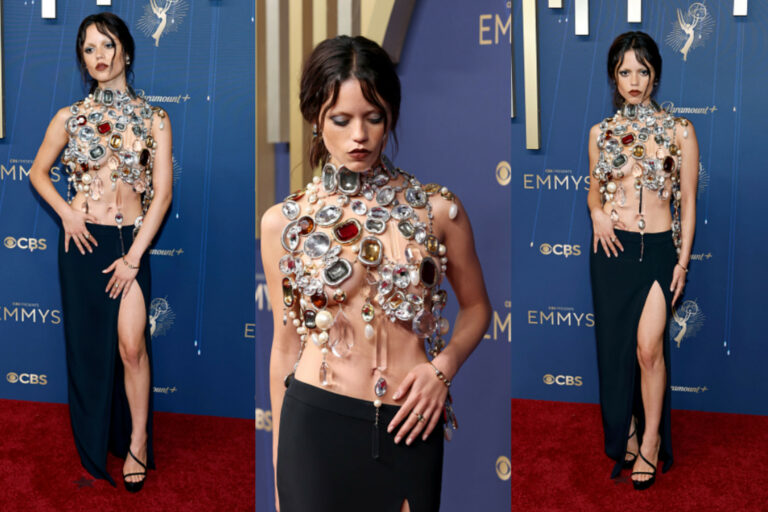 Jenna Ortega Steals the Show in Elegant Givenchy Attire at the 2025 Emmy Awards—See the Pics ...