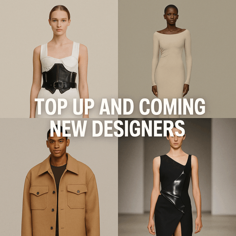 Top Up-And-Coming Designers to Watch in 2026 | Fashonation