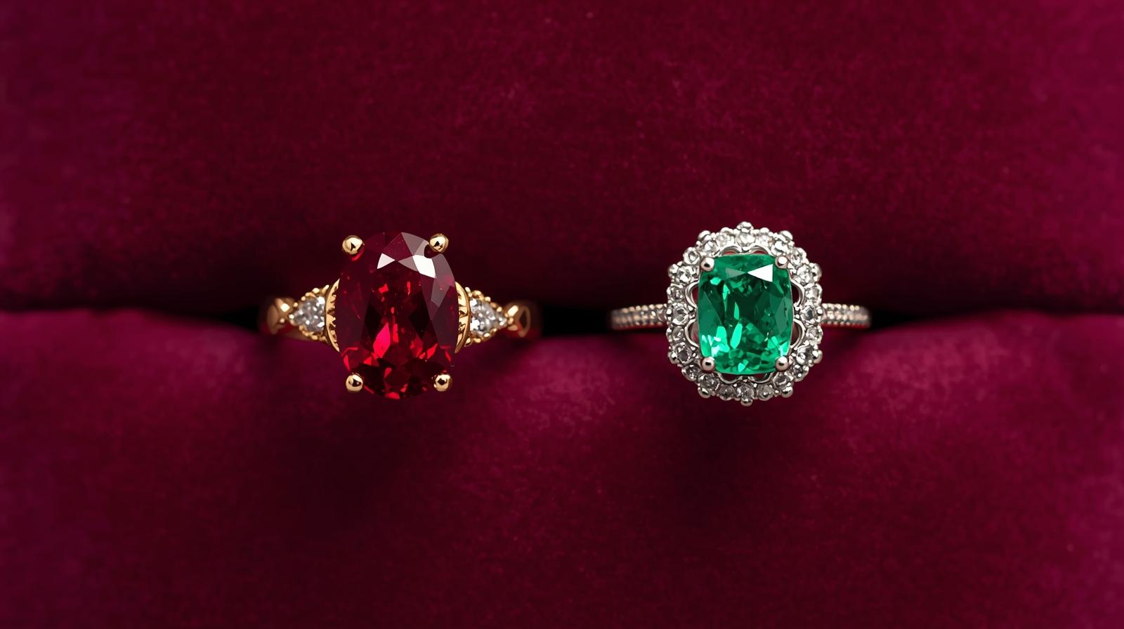 Ruby Ring vs Emerald Ring: Which Suits You Best? | Fashonation